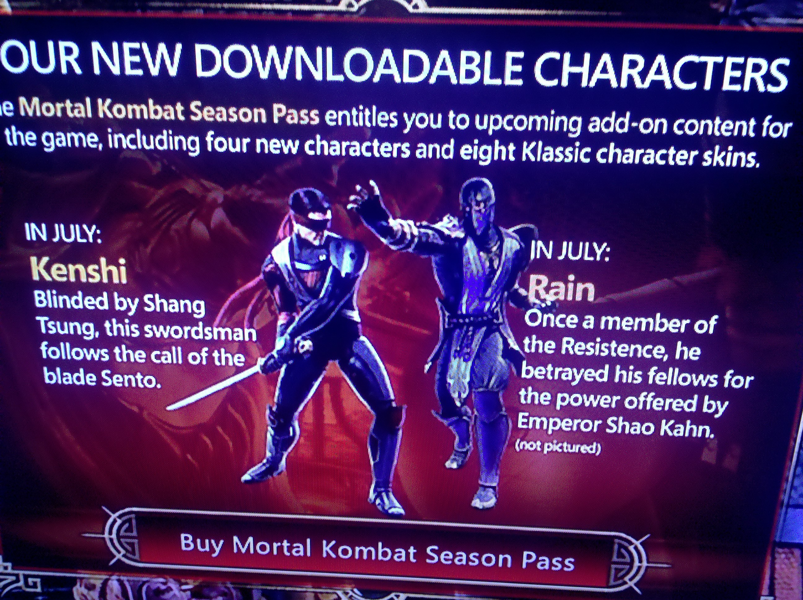New Mortal Kombat DLC Characters Revealed - Just Push Start