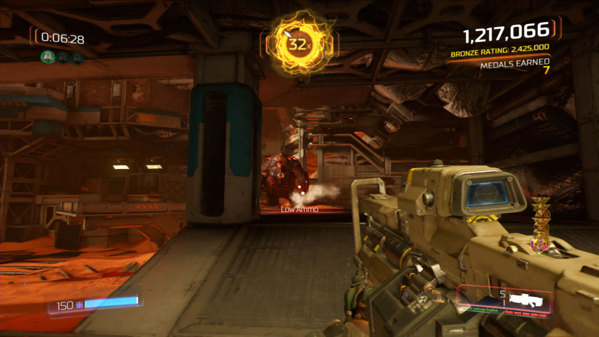 DOOM for Switch Review - Just Push Start