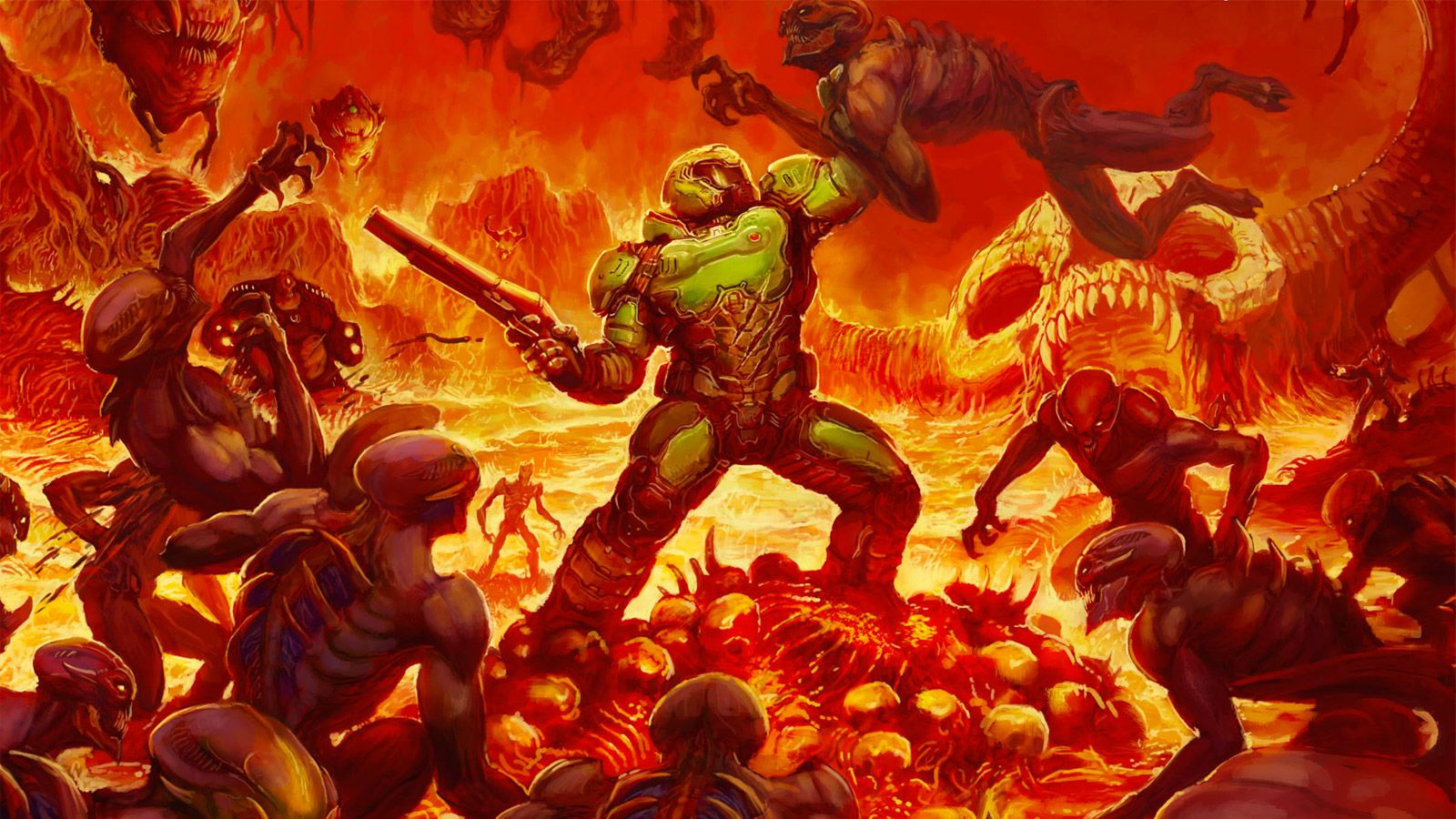 DOOM for Switch Review - Just Push Start