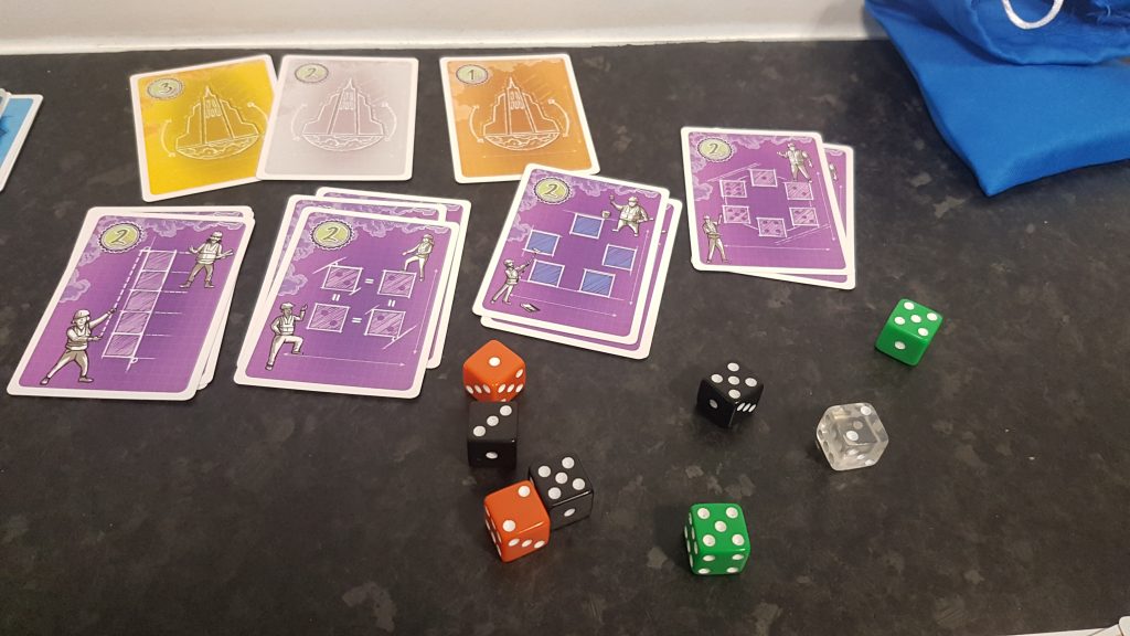 Blueprints Review - Building With Dice - Just Push Start