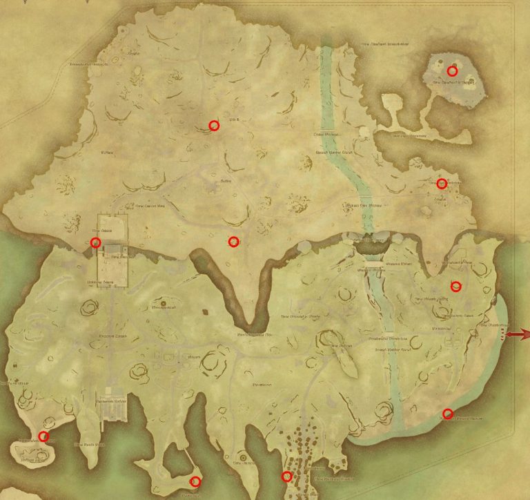FFXIV Shadowbringers Guide - Aether Currents Location - Just Push Start