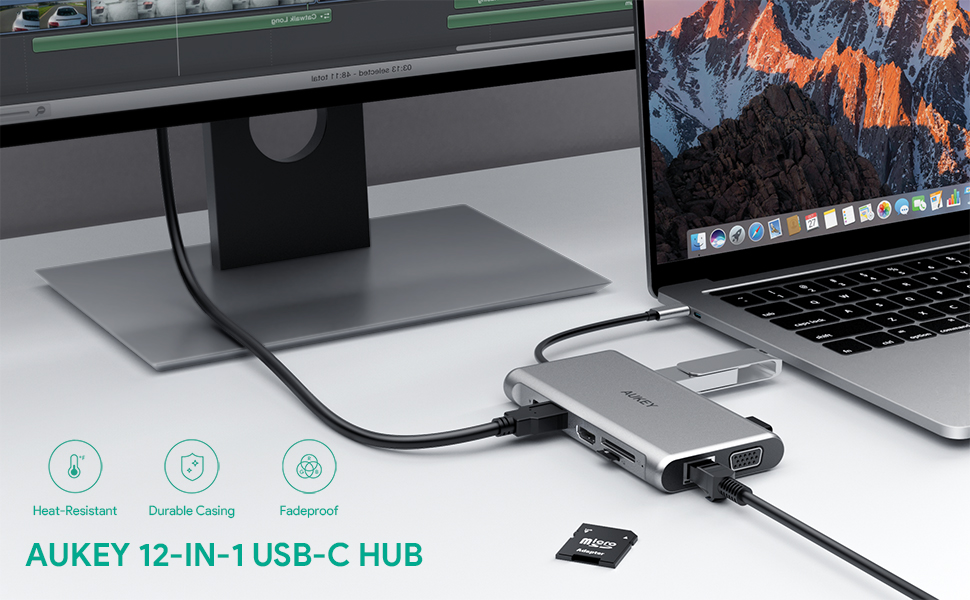 Aukey 12-in-1 USB-C Hub Review - Just Push Start Aukey 12-in-1 USB-C Hub Review - Just Push Start