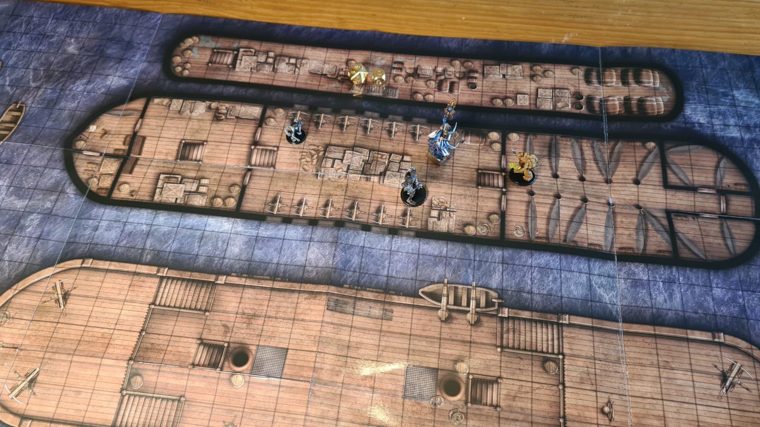 Pathfinder Bigger Pirate Ship Flip Mat Review - Just Push Start