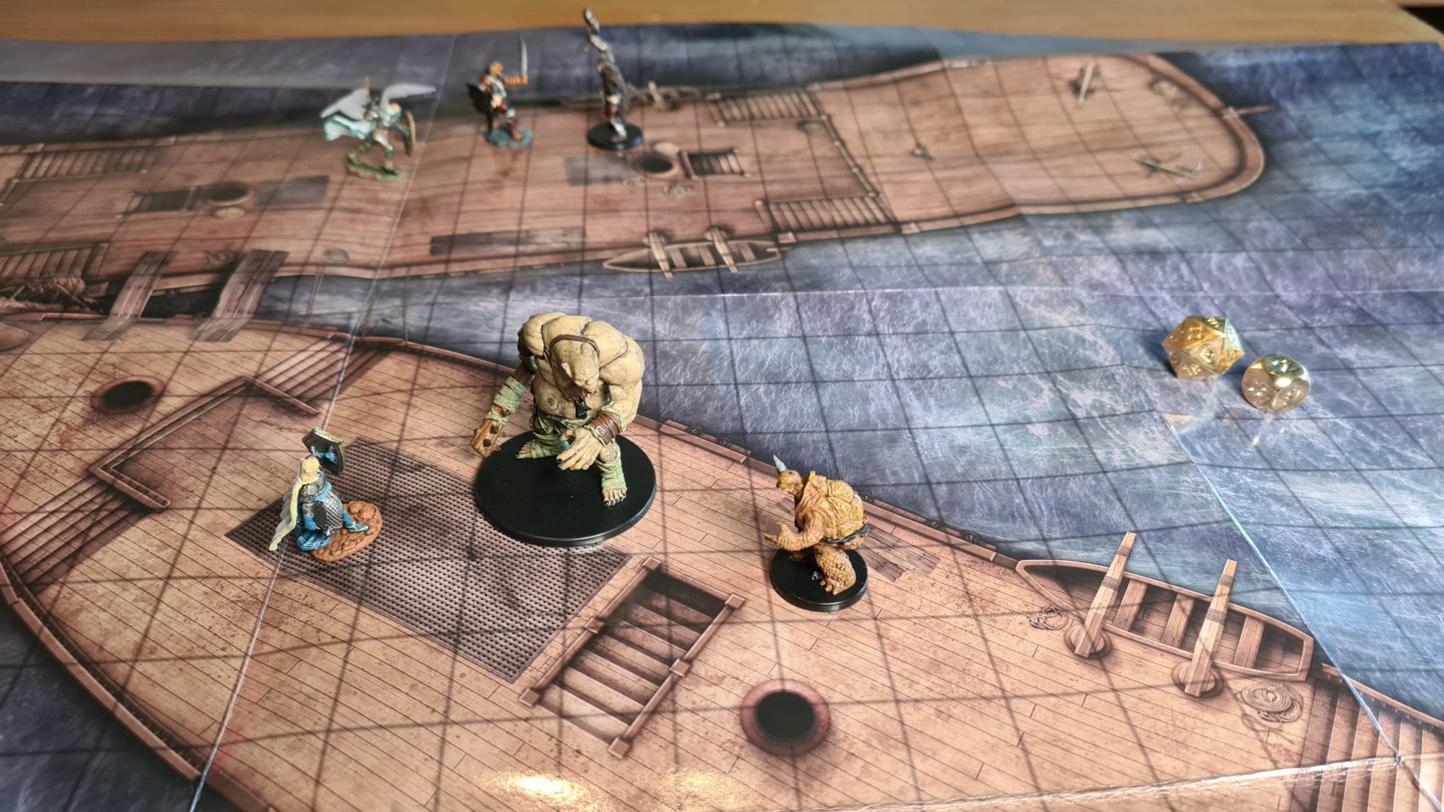 Pathfinder Bigger Pirate Ship Flip Mat Review - Just Push Start