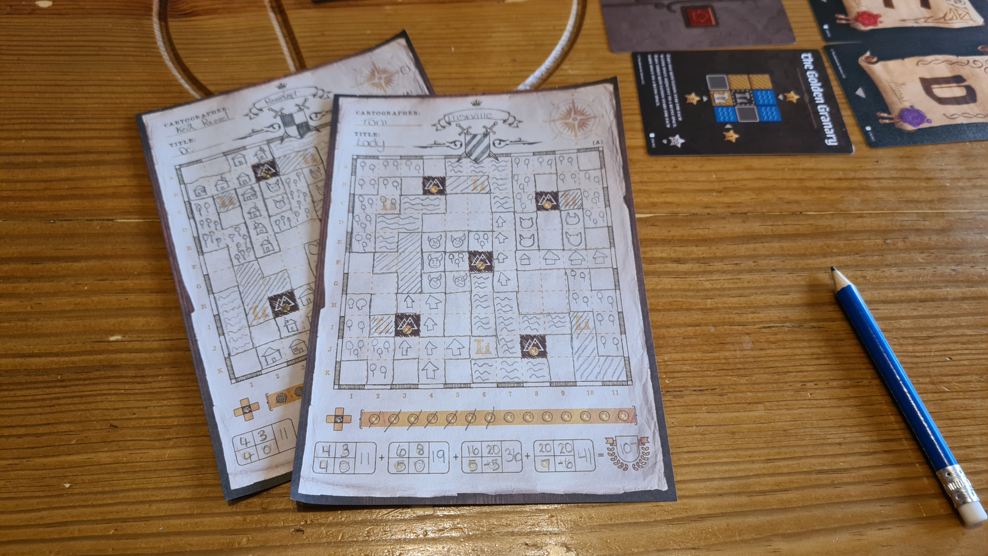 Cartographers - A Roll Player Review - Just Push Start
