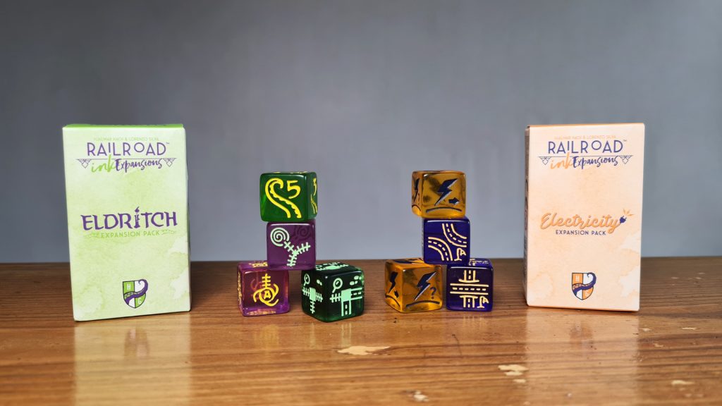 Railroad Ink Challenge Dice Expansion Packs Review - Just Push Start
